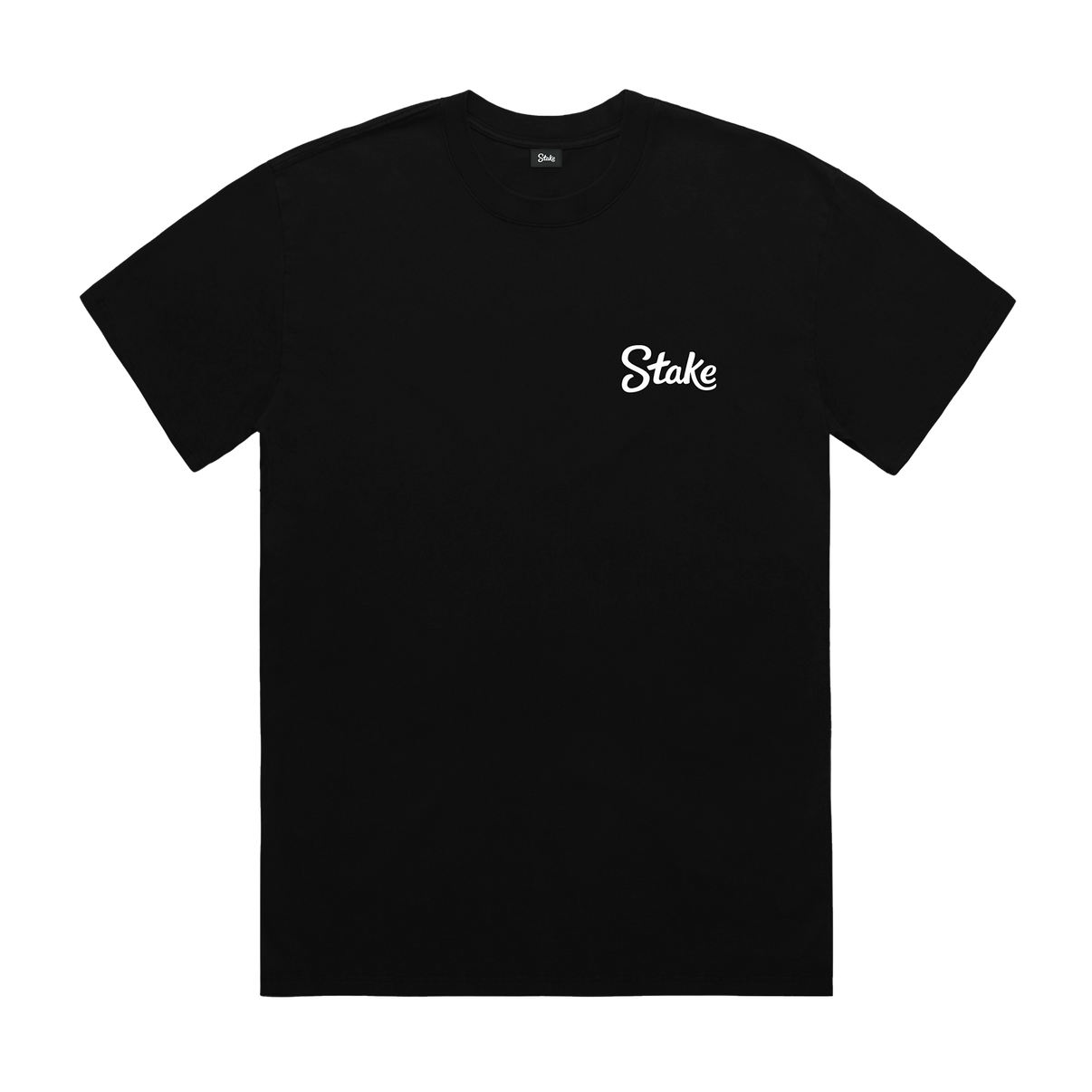 White on Black Stake T-Shirt – Stake World