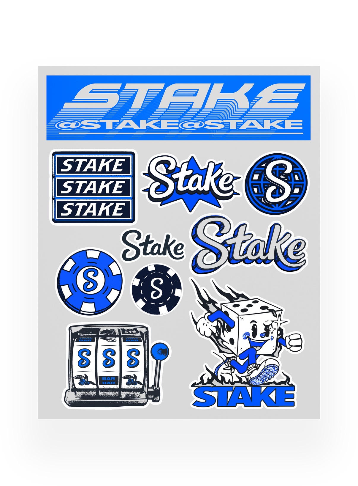 Stake Sticker Pack – Stake World